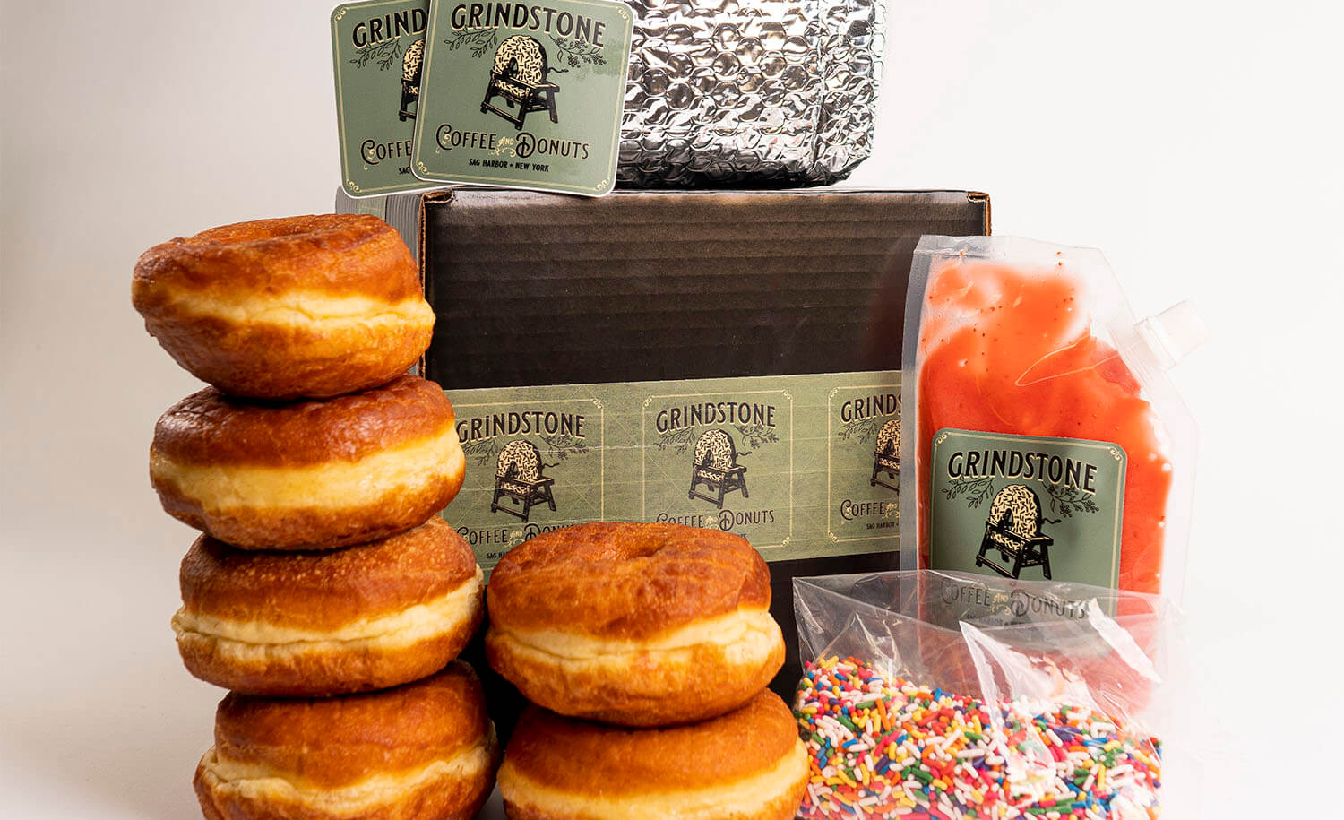 Grindstone Coffee & Donuts—Nationwide Shipping